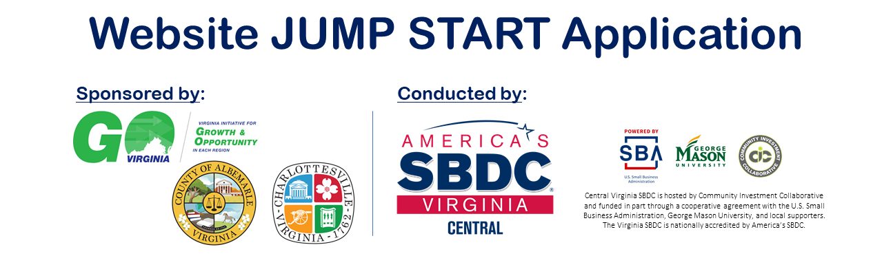 Website Jump Start - Central Virginia Small Business Development Center